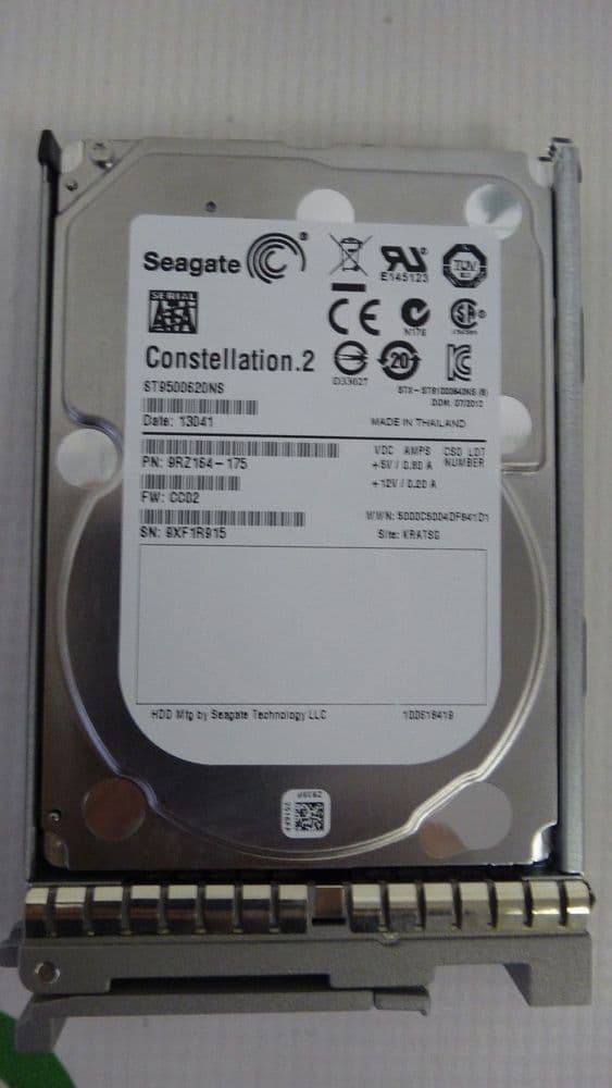 Cisco 500GB 7 2k 2 5" A03-D500GC3 HDD SATA Hard Drive Disk for UCS UCSC