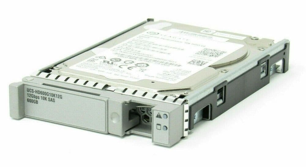 Cisco 600GB SAS 12Gb/s 2 5" 10K Hard Drive HDD UCS-HD600G10K12G For UCS ...