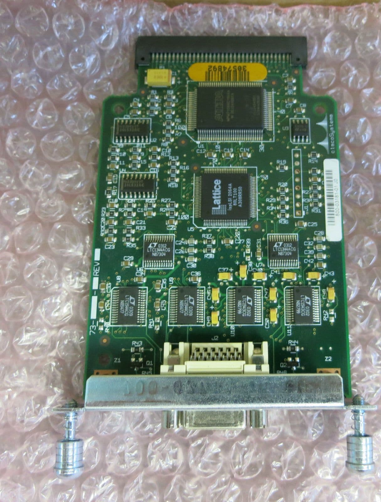 Cisco 73-2847-03 2-Port Serial WAN Interface Card WIC-2T for CCNA CCIE