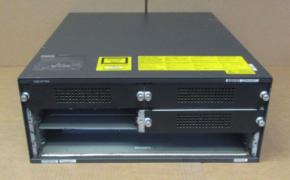Cisco 7304 Series Modular 4-Slot 4U Router Chassis 800-12023-03