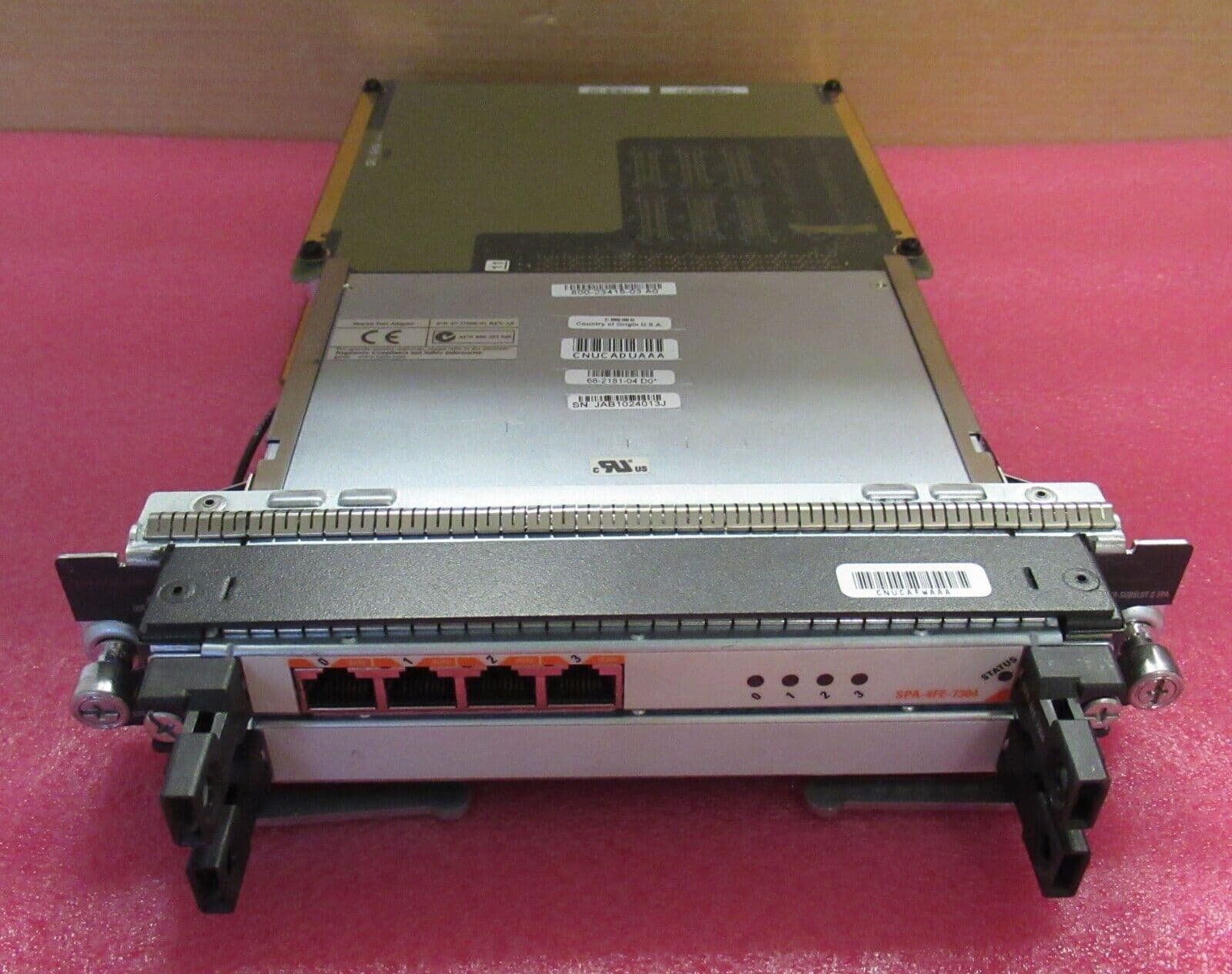 Cisco 7304 Shared Port Adapter MSC With Cisco SPA-4FE-7304 4-Port 10/100