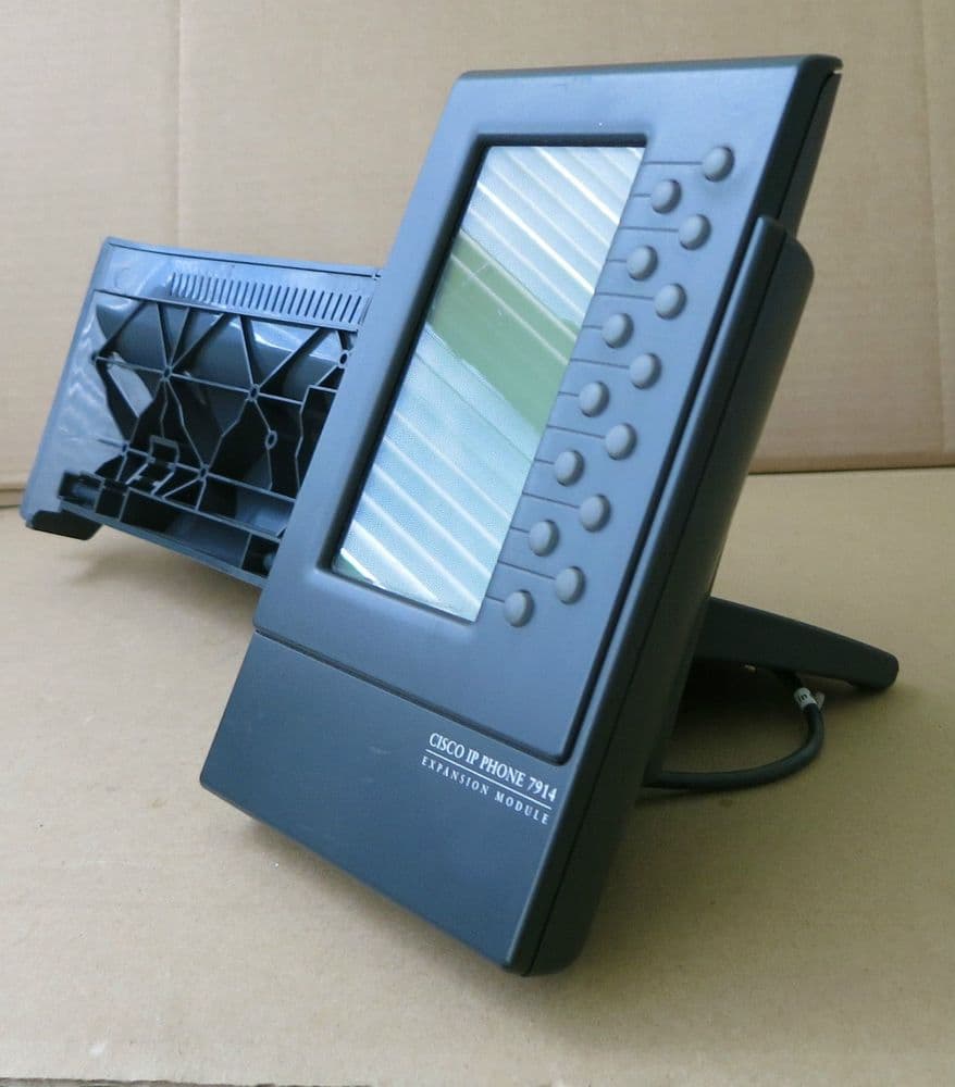 Cisco 7900 CP-7914 Series IP Phone Expansion Module CP-7914 With Back ...
