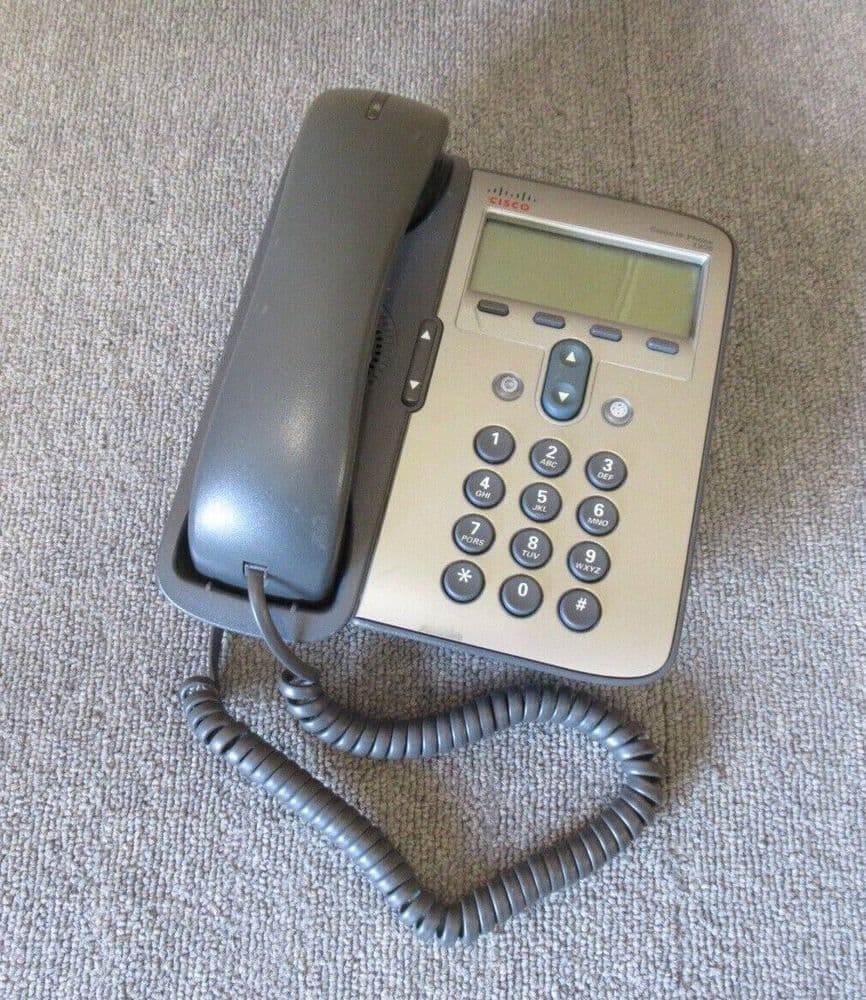 Cisco 7906 CP-7906 Desktop Business VoIP IP Display Telephone Phone No ...