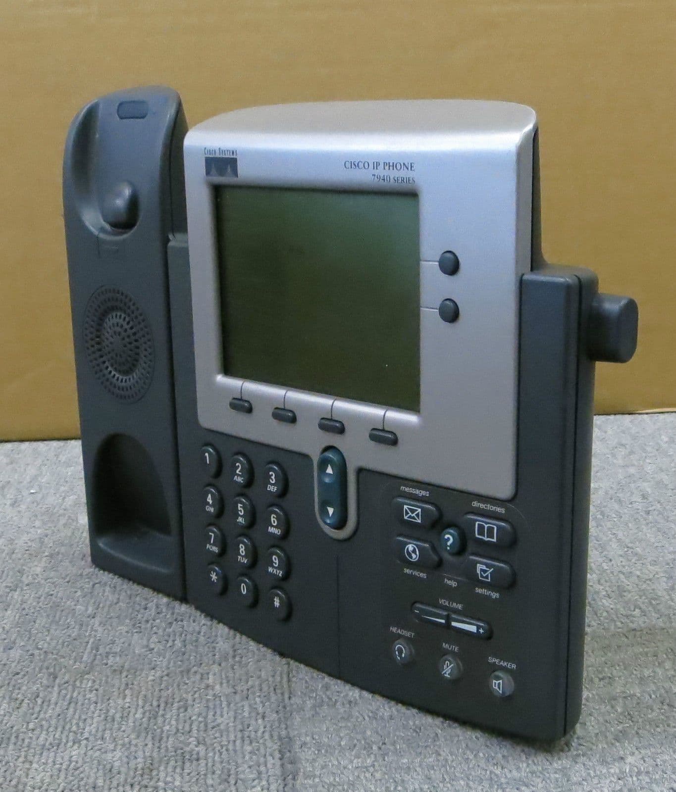 Cisco 7940G CP-7940G VoIP IP Display Telephone Phone Business Desktop ...