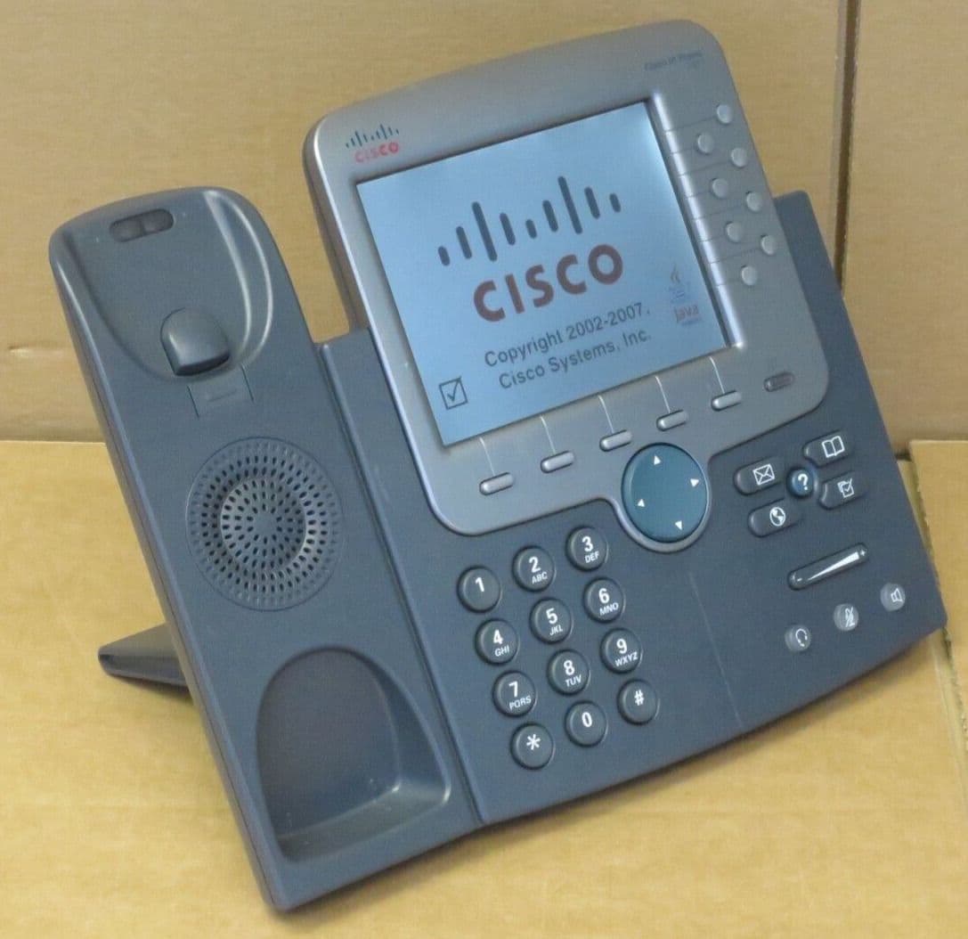 Cisco 7971G-GE CP-7971G-GE VoIP IP Colour Display PoE Business Phone Only