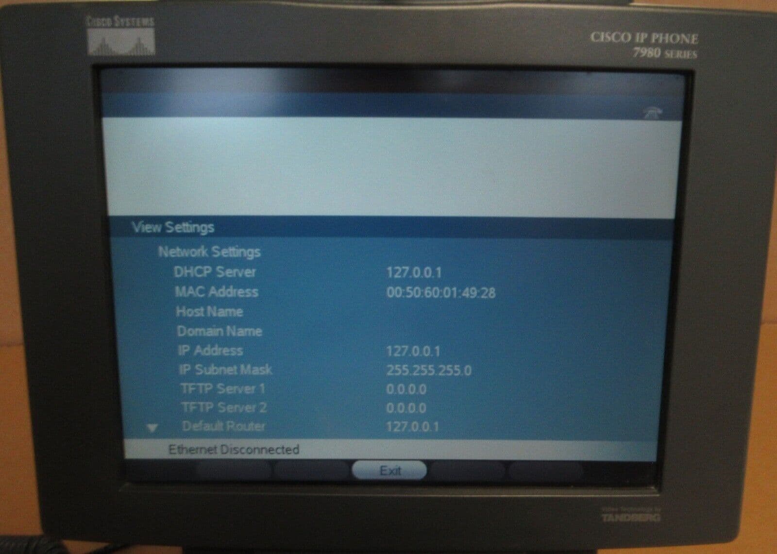 Cisco 7985G - 7980 Series Video Network Unified IP Telephone Phone VoIP ...