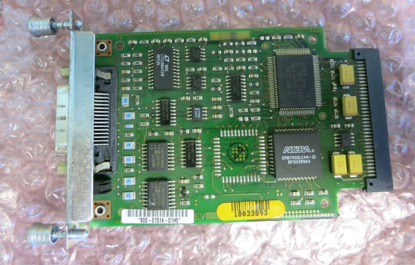 Cisco 800-01514-01H0 WIC-1T 1-Port Serial WAN Interface Card WIC1T