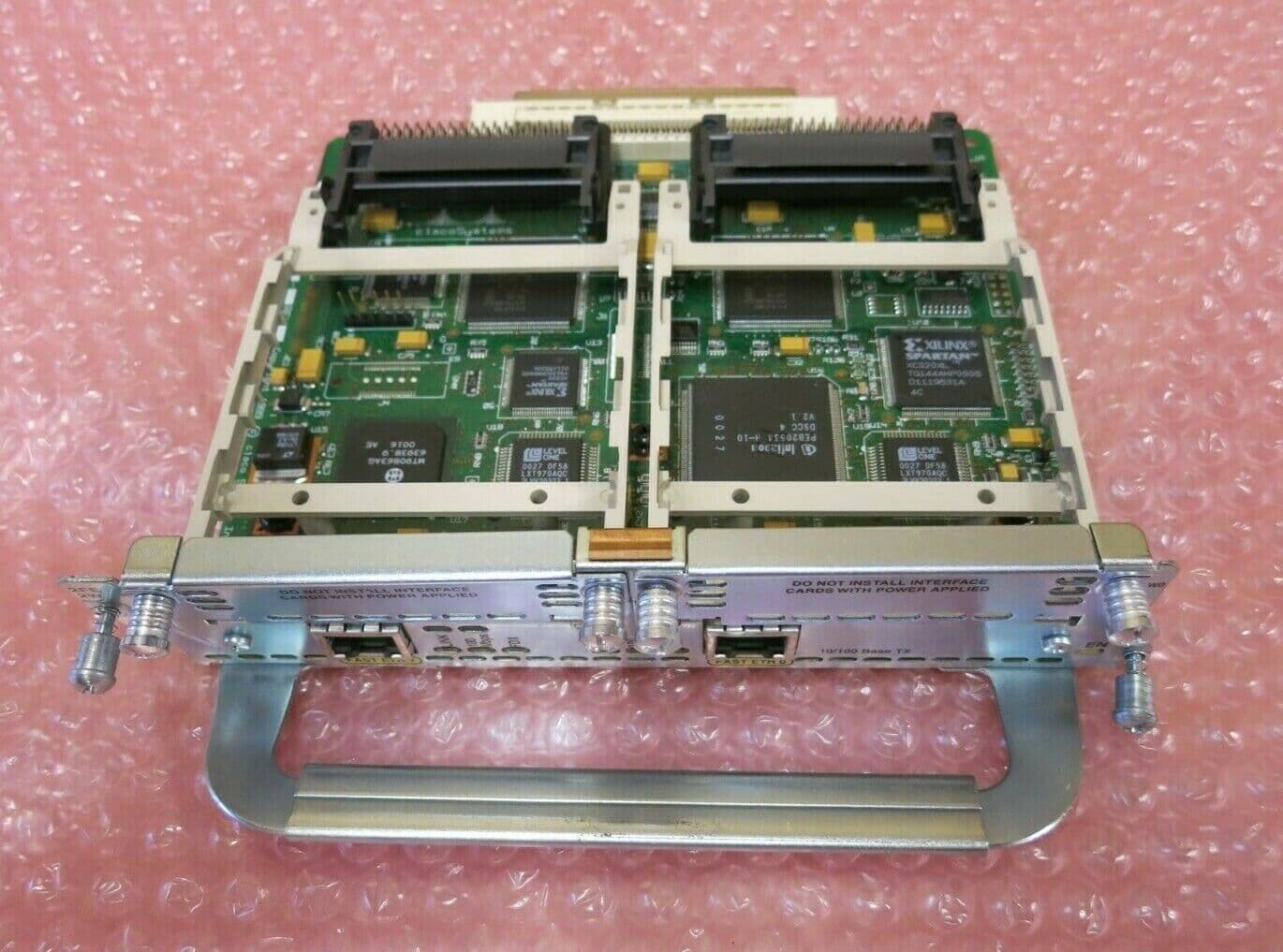 Cisco 800-04797-01E0 NM-2FE2W Dual-Port Fast Ethernet Network Module
