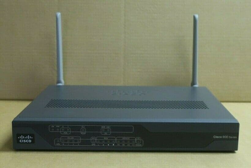 Cisco 881G Integrated Services Router With Embedded 3 7G Wireless WAN ...