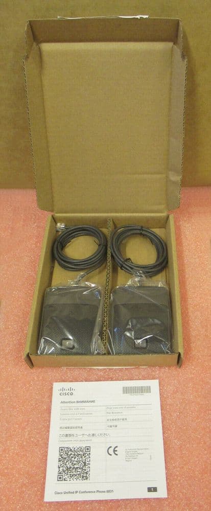 Cisco 8831 Wired Microphone Kit for Unified IP Conference Phone CP-MIC ...