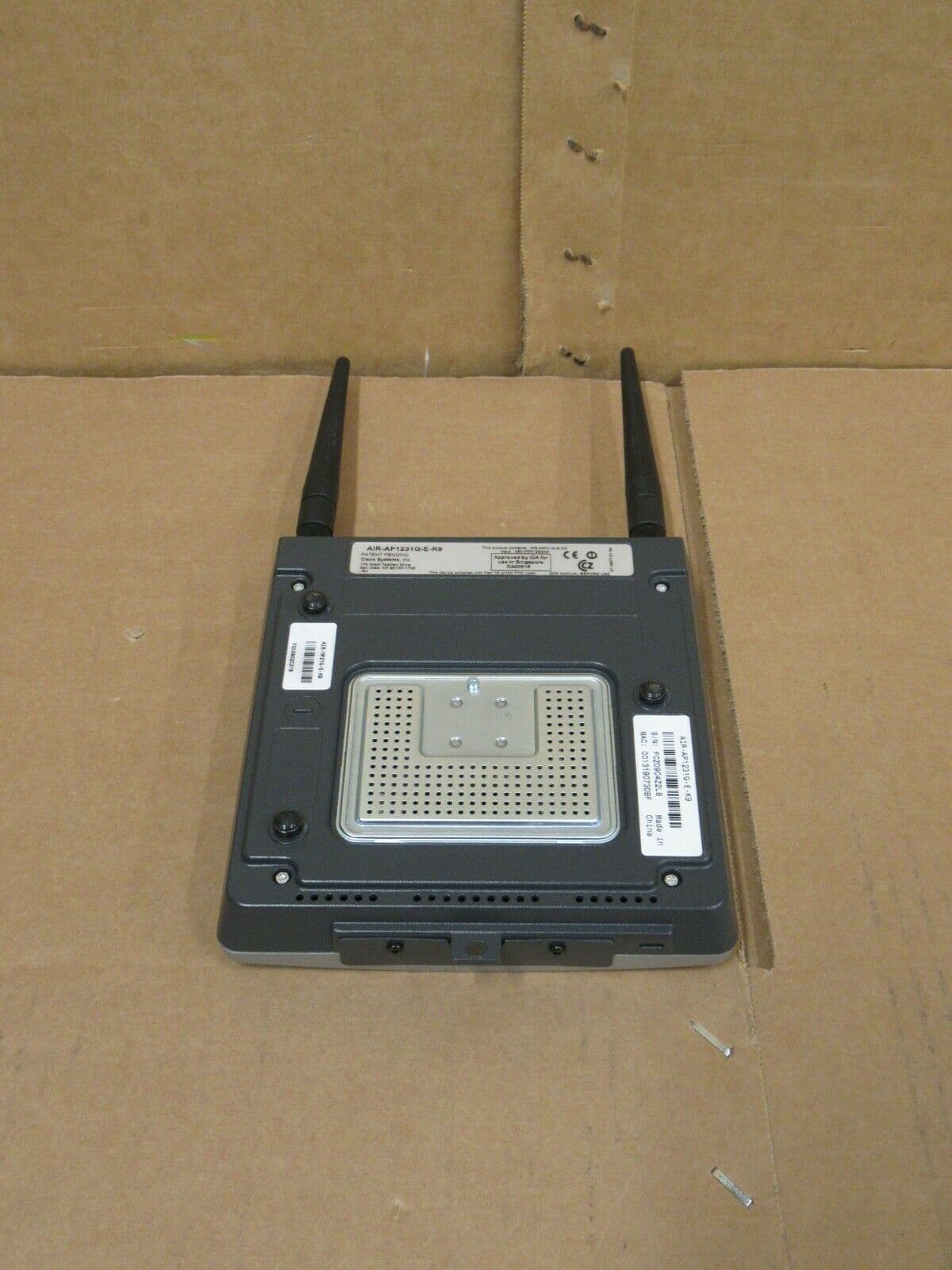Cisco AIR-AP1231G-E-K9 802 11g 54Mbps Dual Radio 5GHz Aironet Access ...