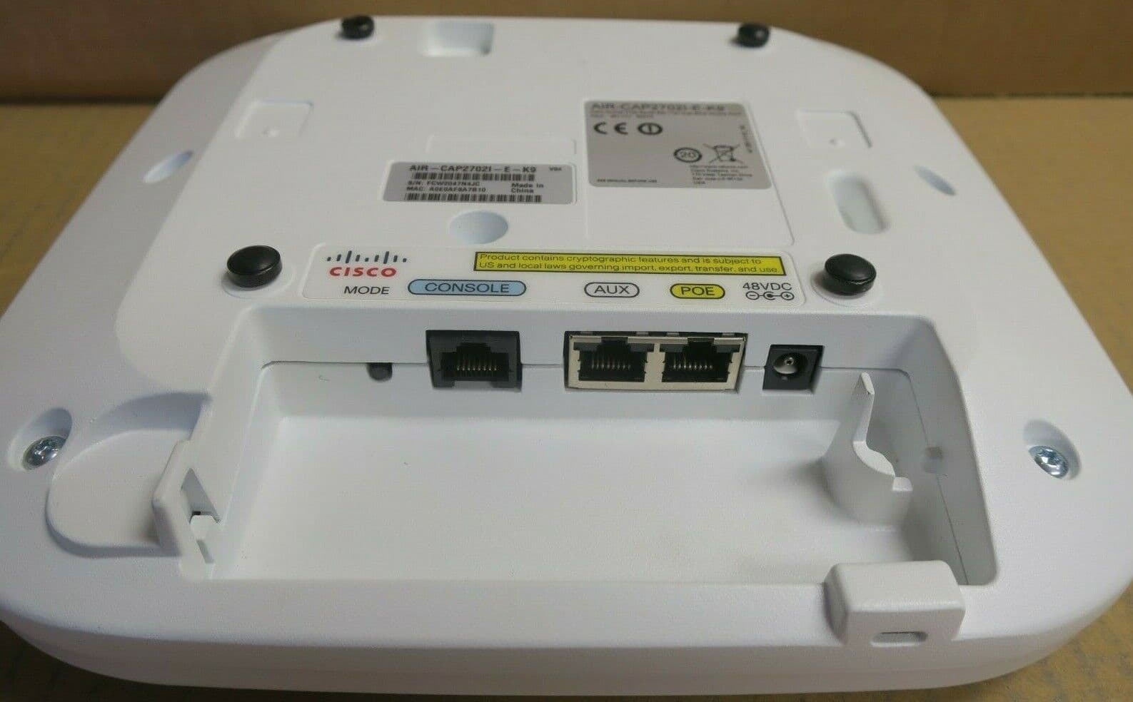 Cisco Aironet AIR-CAP2702I-E-K9 PoE Controller Based WAP Wireless ...