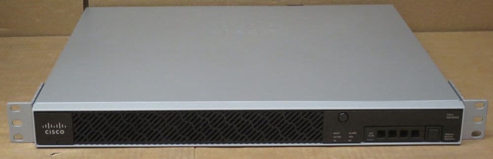 Cisco ASA5512-X Adaptive Security Appliance 1U Firewall 120GB SSD 6 Port
