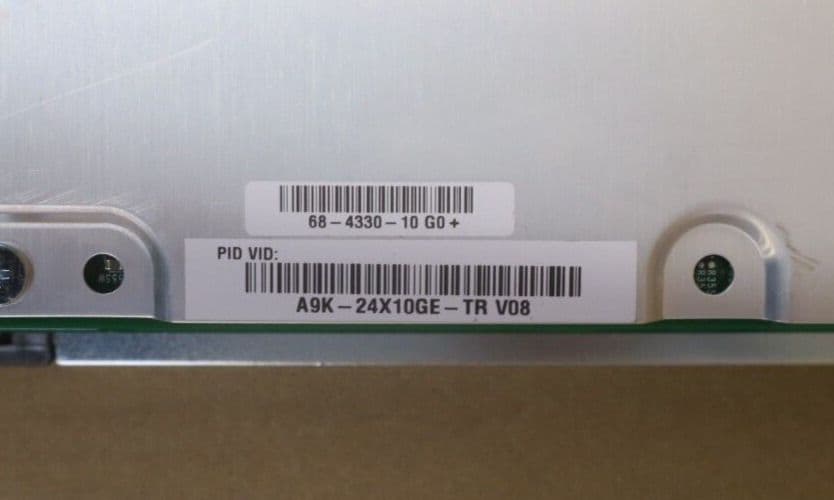 Cisco ASR 9000 Series 24x 10 Gigabit Ethernet SFP Port Line Card A9K ...