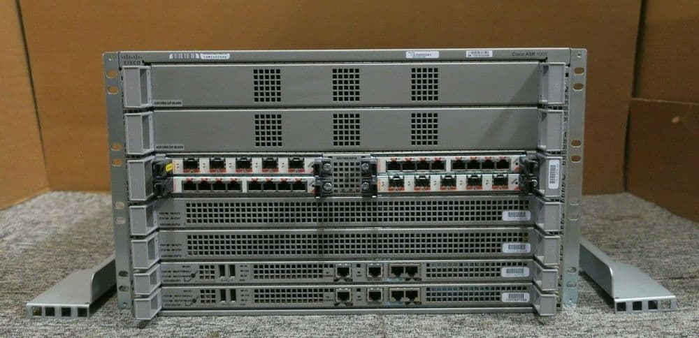Cisco ASR1006 ASR 1000 Aggregation Services Router Chassis 6U 100BASE ...