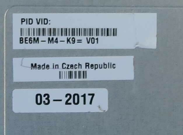 Cisco BE6000M UCSC-C220-M4S 1U Rack Server E5-2630v3 2 4GHz 32GB Ram 1 ...