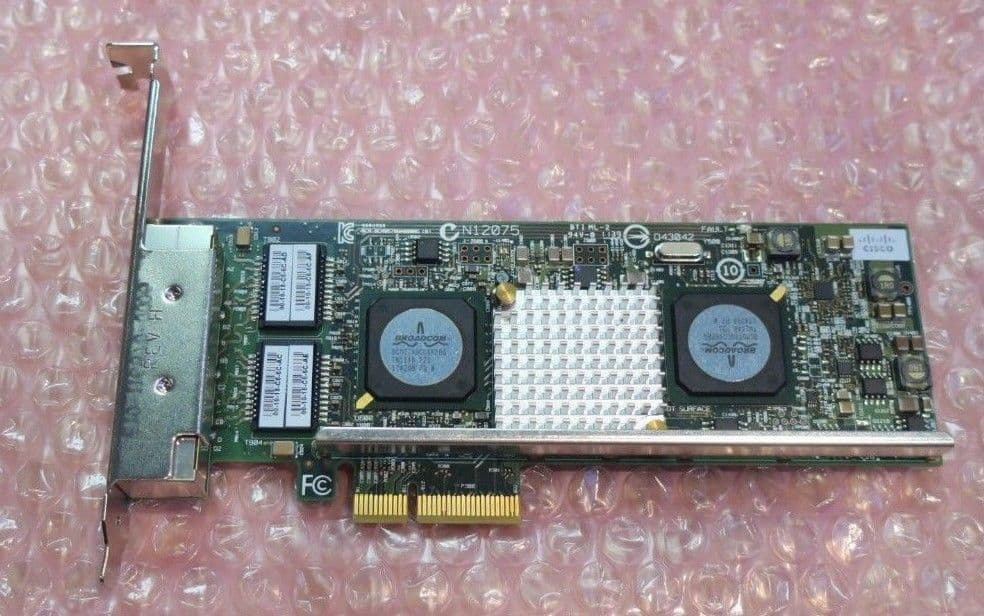 Cisco Broadcom 5719 N12075 Quad Port 1GbE Ethernet PCI-e Adapter 74-7069-02
