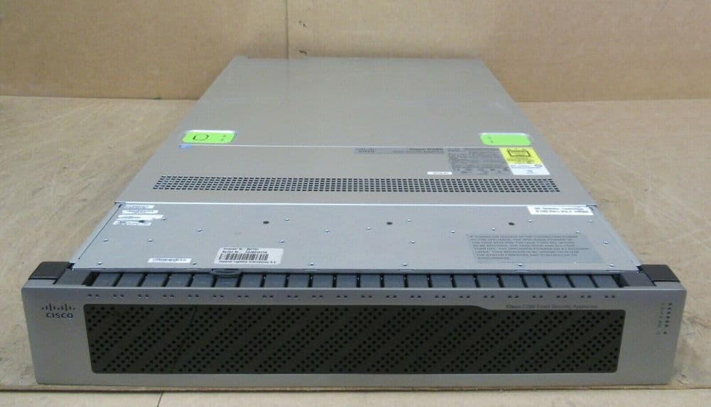 Cisco C380 Email Security Appliance 6C E5-2620 2GHz 16GB Ram 24x 2 5 ...