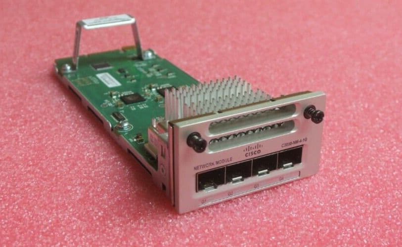 Cisco C3850-NM-4-1G Network Module 4x 1Gb SFP For Catalyst 3850 Series ...