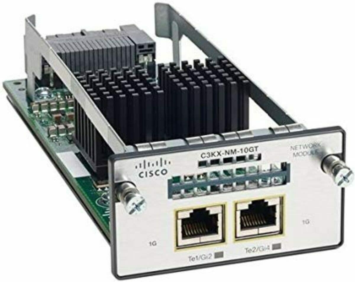 Cisco C3KX-NM-10GT 2-Port 10GB Ethernet Expansion Module Catalyst 3560X ...