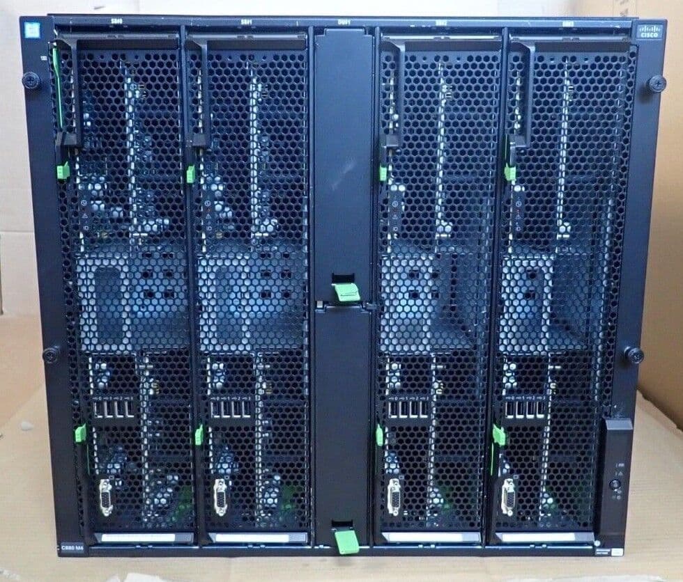 Cisco C880 M4 Chassis With 4x CTO Node 8x E7-8800 v4 Family CPU 192-DIMM 4x PSU