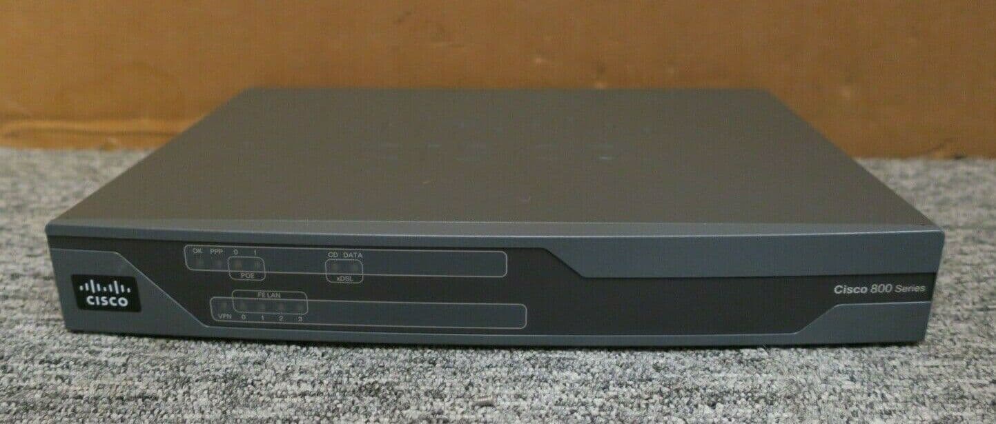 Cisco C887VAM-K9 880 Series ADSL2 ADSL2 VDSL2 Integrated Services ...