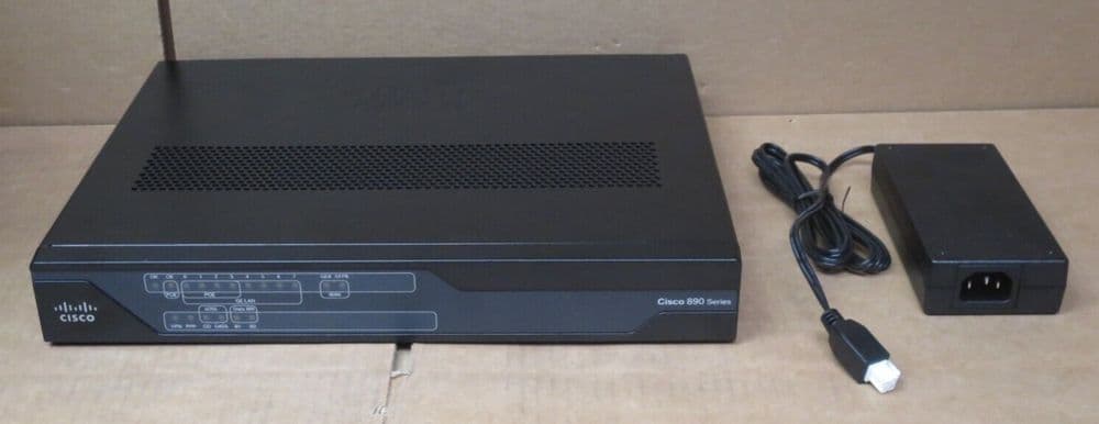 Cisco C897VA-K9 8x 1Gb RJ-45 1x SFP Port Integrated IP Services Router PSU