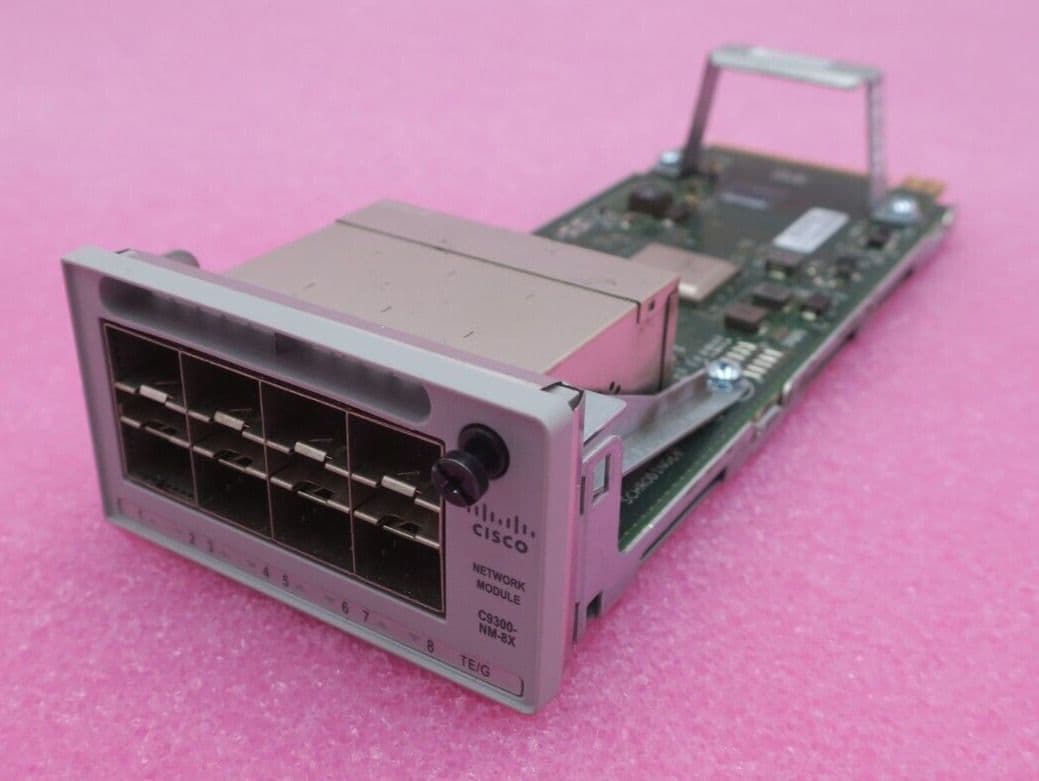 Cisco C9300-NM-8X 8x 10GE SFP Network Module For Catalyst 9300 Series ...