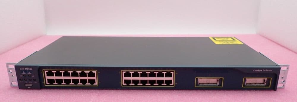 Cisco Catalyst 2950G WS-C2950G-24-EI 24x 10/100Base-T 2x GBIC Managed Switch