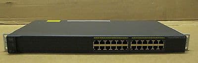 Cisco Catalyst 2960 - 24 Port Ethernet Managed Rack Mount Switch - WS ...