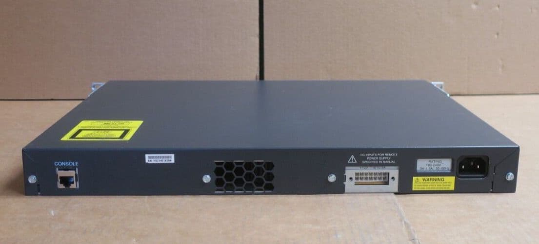 Cisco Catalyst 2960 WS-C2960G-24TC-L 20x 1GbE Base-T 4x Base-T/SFP Port ...