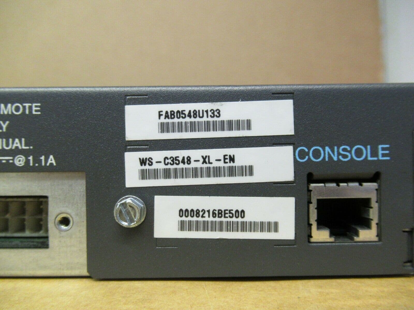 Cisco Catalyst 3548 48x 10/100 2x GBIC Ports Managed Switch WS-C3548-XL ...