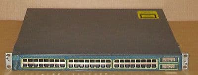 Cisco Catalyst 3548 WS-C3548-XL-EN 48-Port 2 GBIC Slot Fast Ethernet Switch