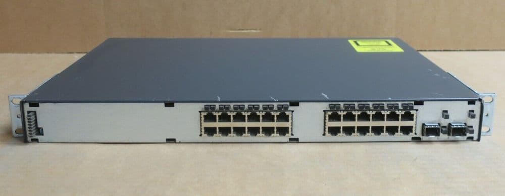 Cisco Catalyst 3560 WS-C3560-24PS-S 24x 10/100 PoE 2x SFP Ports Network ...