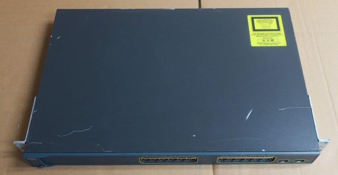 Cisco Catalyst 3560 WS-C3560-24PS-S 24x FE PoE 2x 1Gb SFP Ports Network ...
