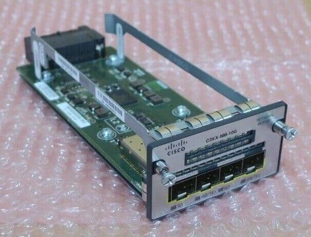 Cisco Catalyst 3560X 3750X 4-Port 2x 1/10Gb SFP 2x 1Gb SFP Module C3KX ...