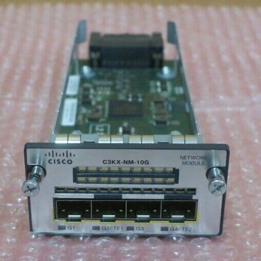 Cisco Catalyst 3560X 3750X 4-Port 2x 1/10Gb SFP 2x 1Gb SFP Module C3KX ...