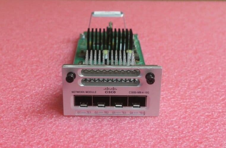Cisco Catalyst 3850 C3850-NM-4-10G 4 x 10GE Gigabit Ethernet Network Module