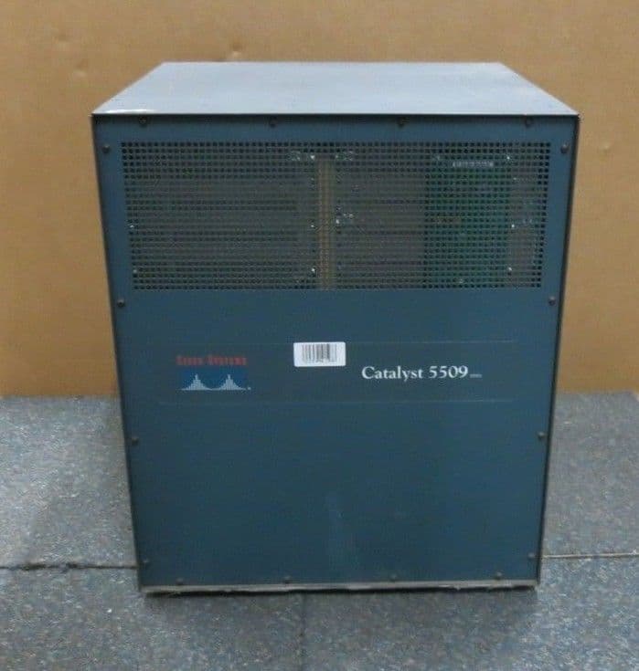 Cisco Catalyst 5509 Series WS-C5509 9-Slot Modular Switch Chassis Empty