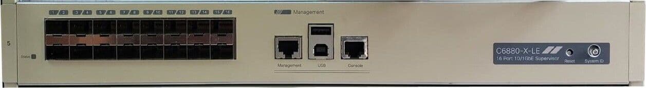 Cisco Catalyst C6880-X-LE 16-Port 10/1GbE SFP Supervisor Module C6880-X ...