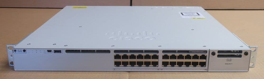 Cisco Catalyst C9300-24P-A 9300 24x Gigabit Ethernet PoE L3 1U Managed ...