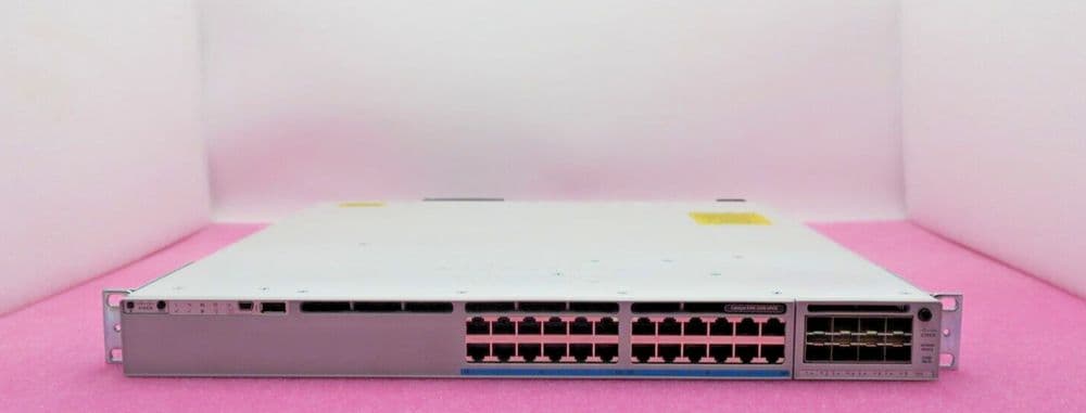 Cisco Catalyst C9300-24UXB-A 24x 10G/mGig RJ45 UPoE Switch C9300-NM-8X