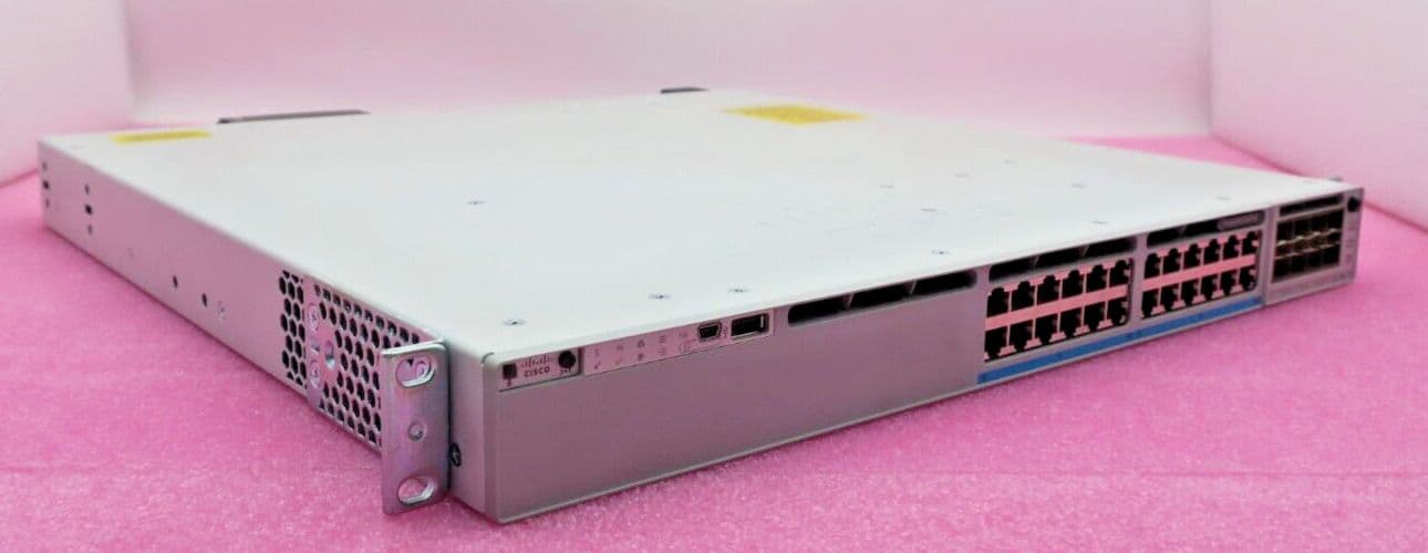 Cisco Catalyst C9300-24UXB-A 24x 10G/mGig RJ45 UPoE Switch C9300-NM-8X