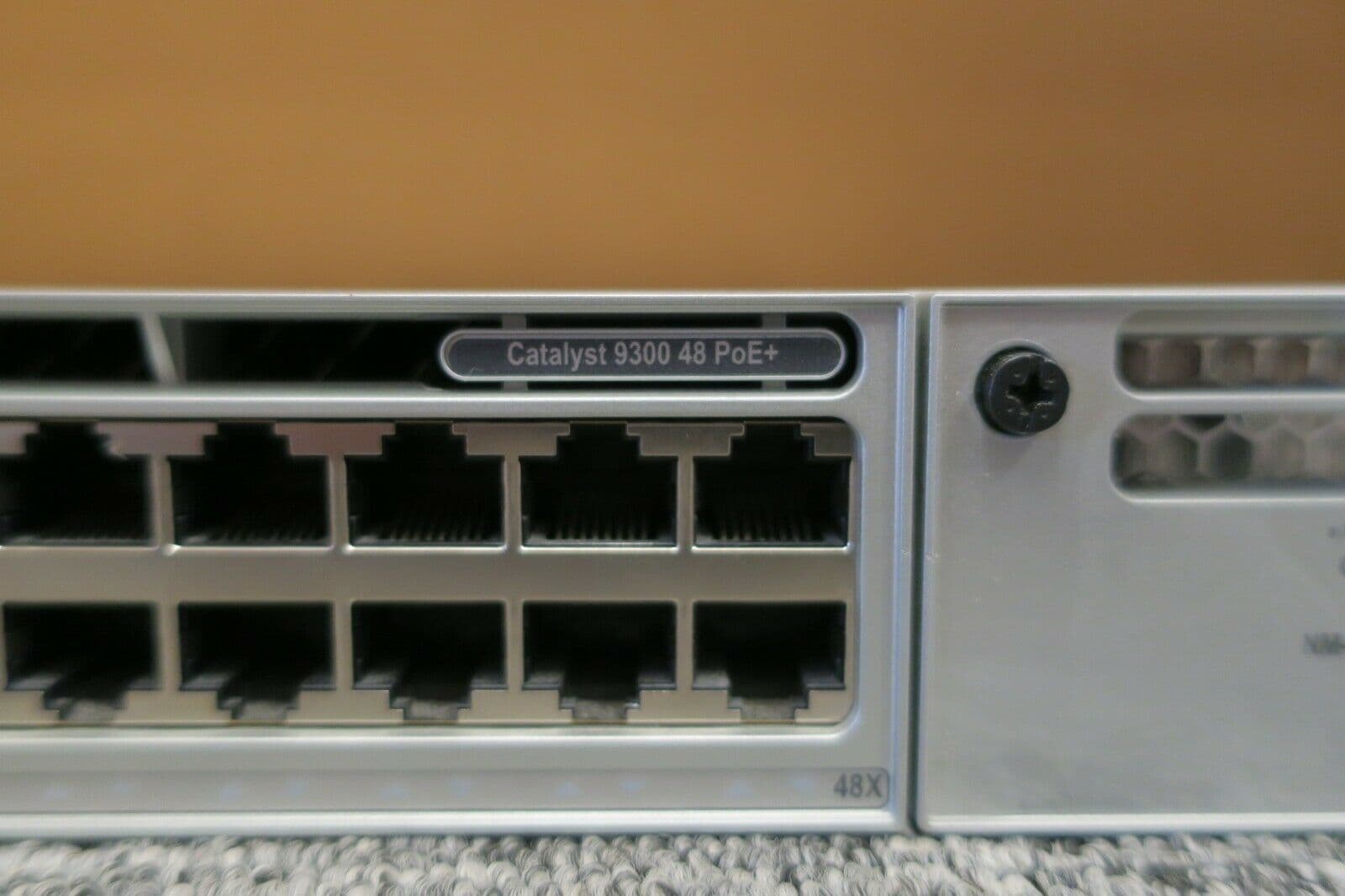 Cisco Catalyst C9300-48P-A 48 Port PoE L3 RJ45 Network Managed ...