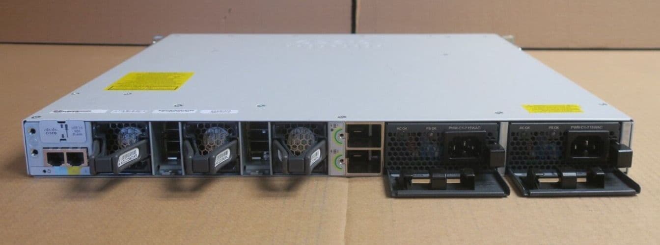 Cisco Catalyst C9300-48P-A 9300 48x Gigabit Ethernet PoE L3 1U Managed Switch