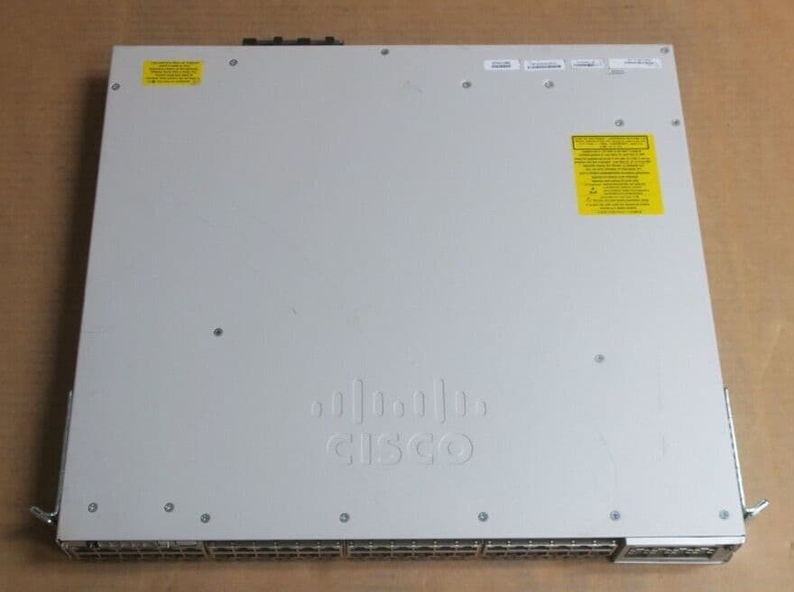 Cisco Catalyst C9300-48P-E 48-Port PoE L3 RJ45 Network Switch C9300-NM-8X