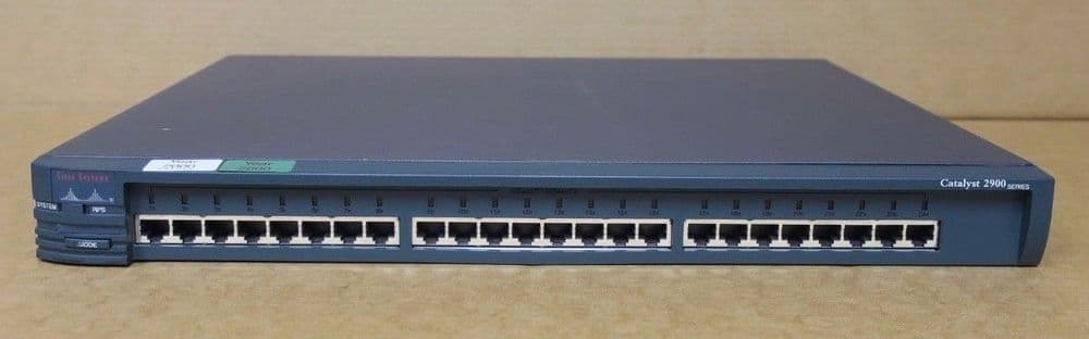 Cisco Catalyst WS-C2924-XL 2900 Series XL 24-Port L2 1U Fast Ethernet ...