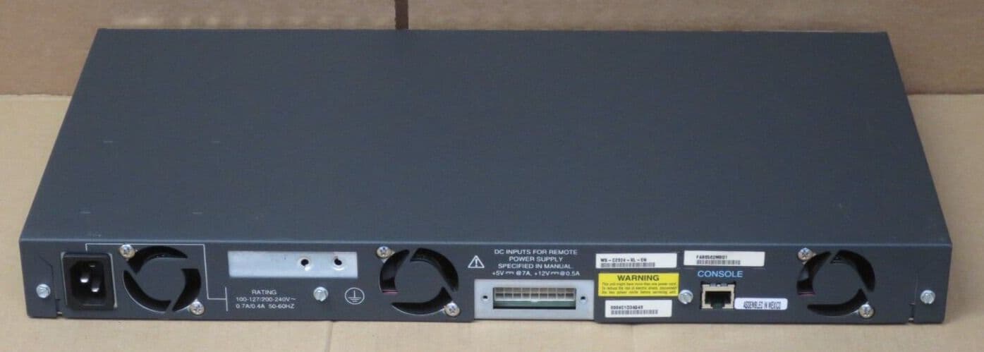 Cisco Catalyst WS-C2924-XL-EN 24-Port 10/100 1U Rackmount FastEthernet ...