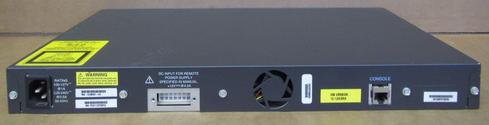 Cisco Catalyst Ws C2950c 24 24x 10100 2x 100basefx Managed Fast