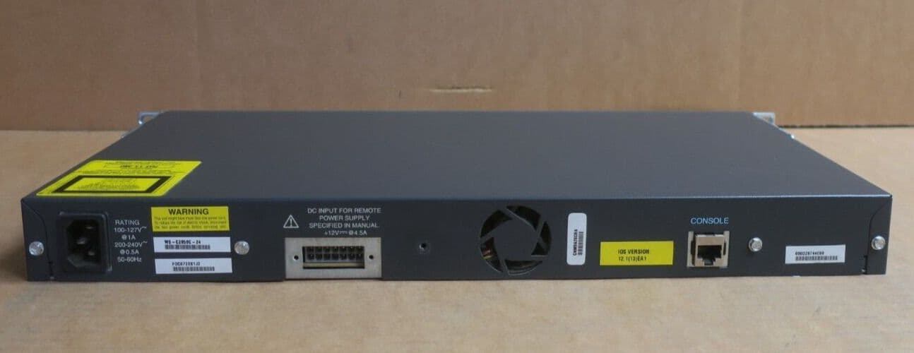 Cisco Catalyst WS-C2950C-24 24x 10/100Base-T 2x 100Base-FX Port Managed ...
